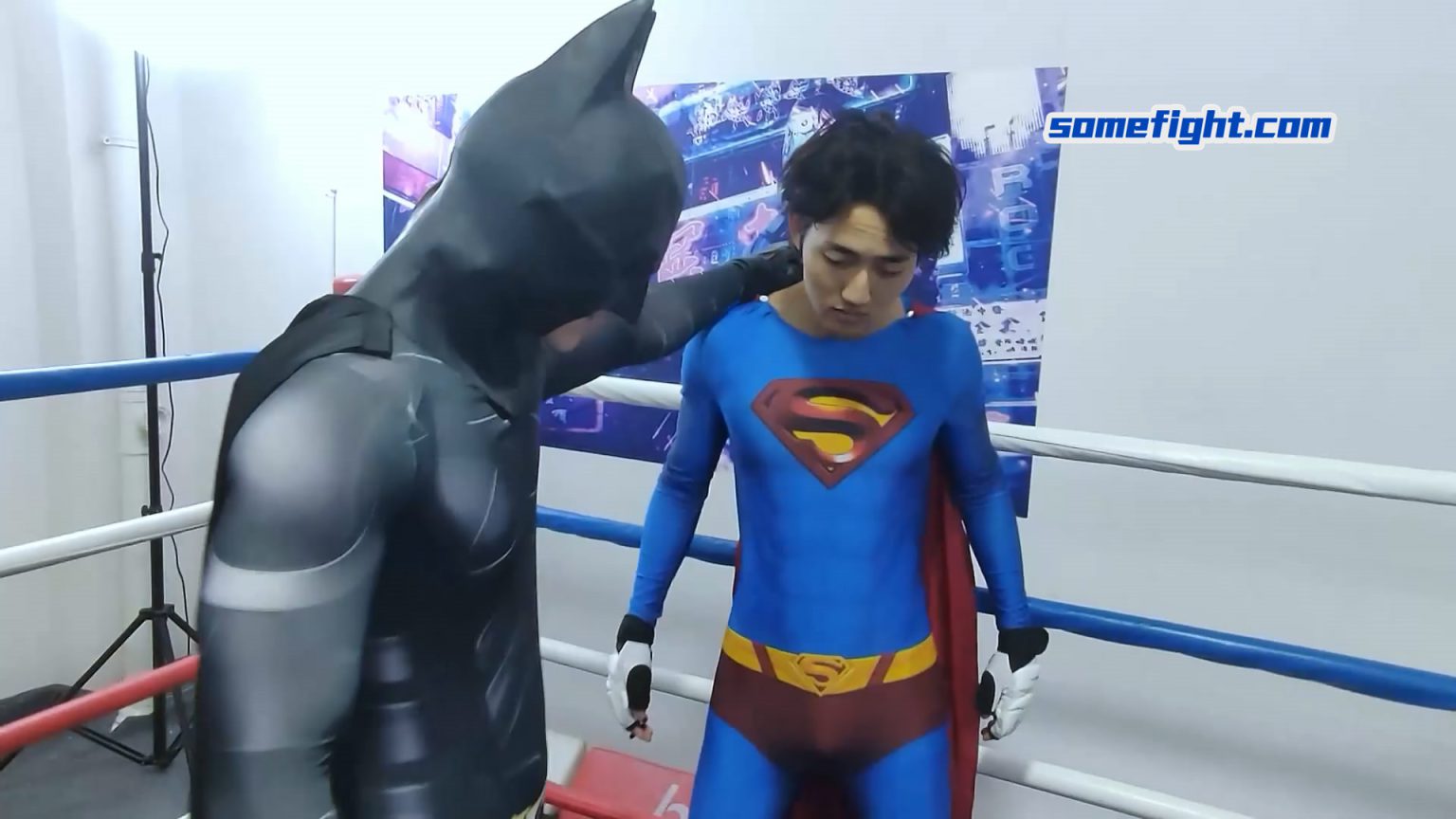 sfmm-38 Liu Song(Batman) vs. Hu Xin(Black Superman) – somefight – 尚之格斗