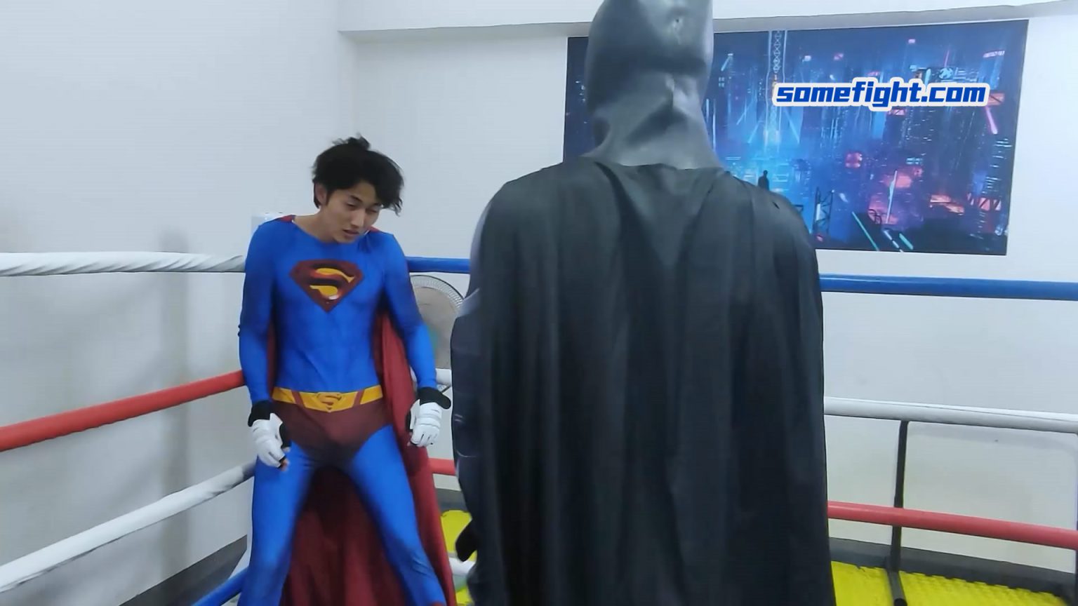 sfmm-38 Liu Song(Batman) vs. Hu Xin(Black Superman) – somefight – 尚之格斗