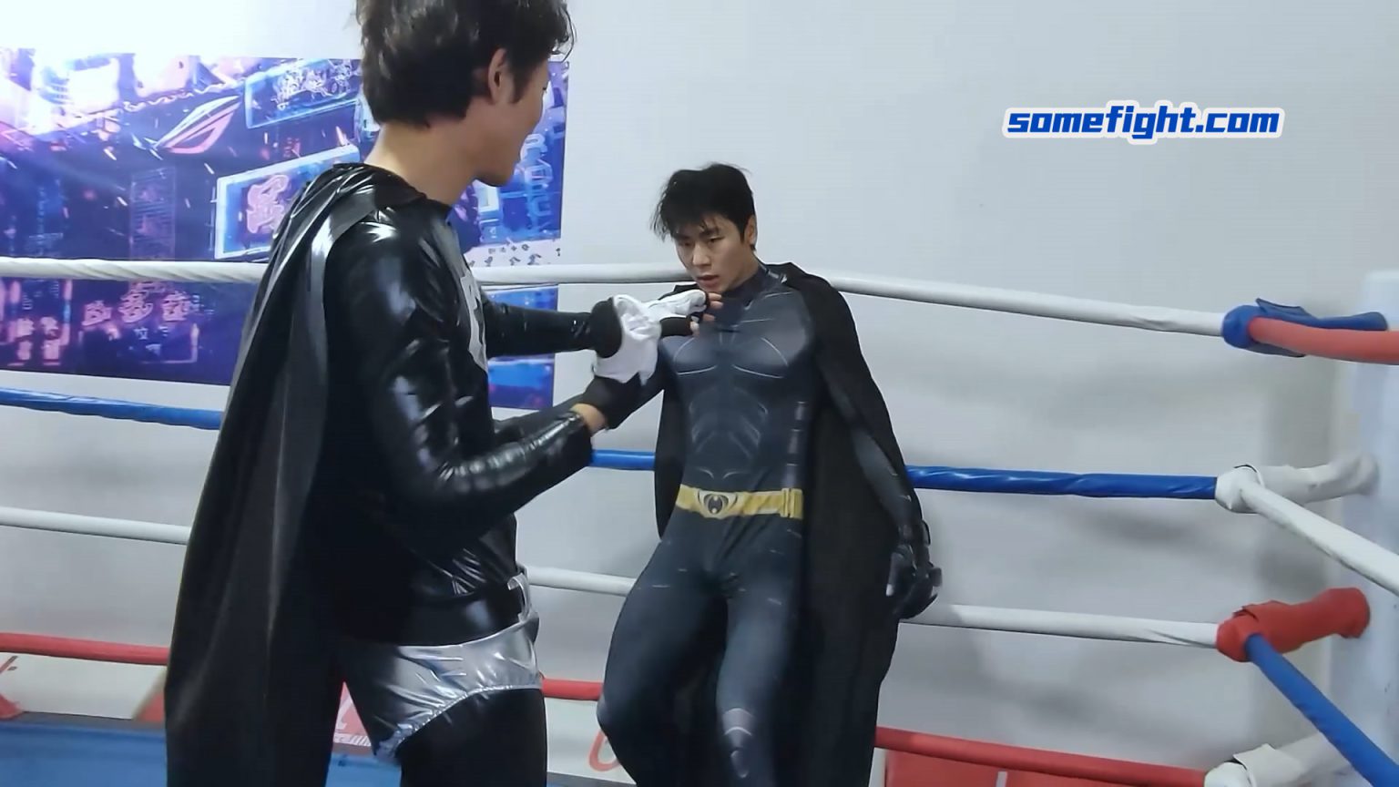 sfmm-38 Liu Song(Batman) vs. Hu Xin(Black Superman) – somefight – 尚之格斗