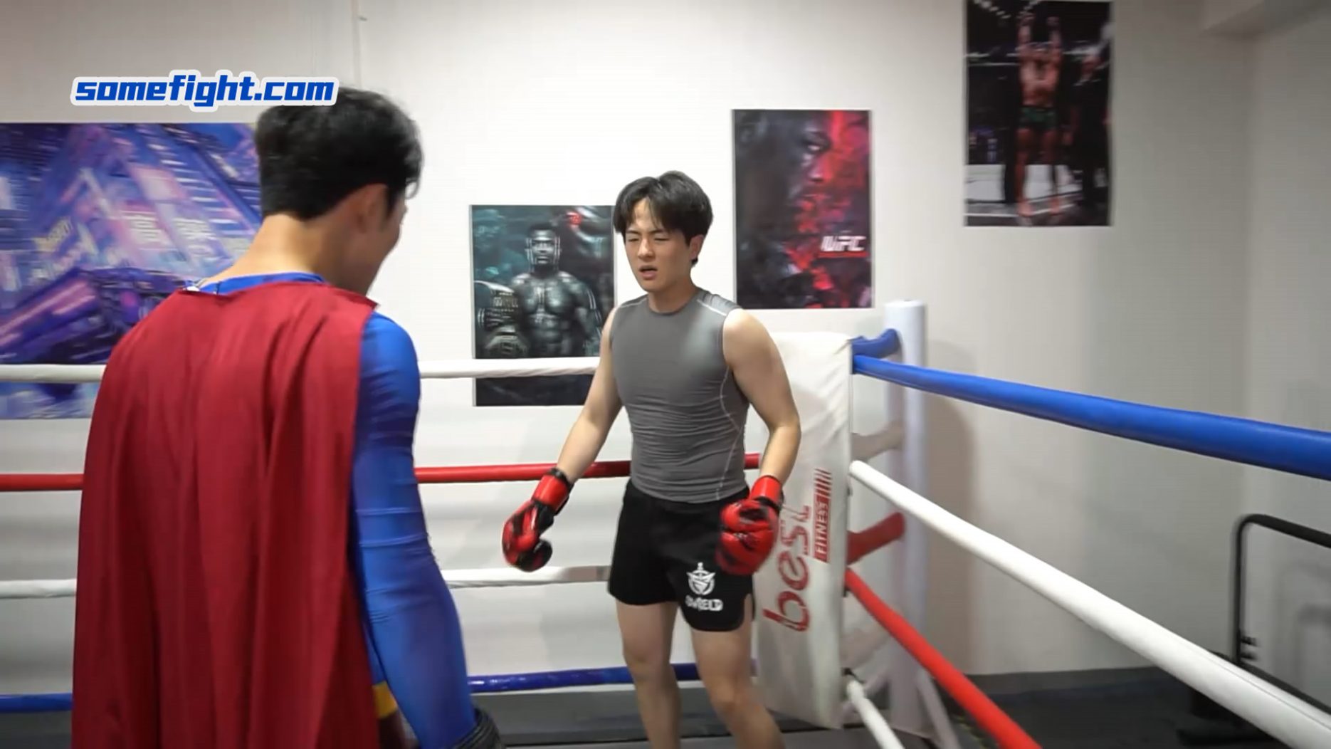 sfmm-41 Hu Xin ( Superman punished ) vs. Lei – somefight – 尚之格斗